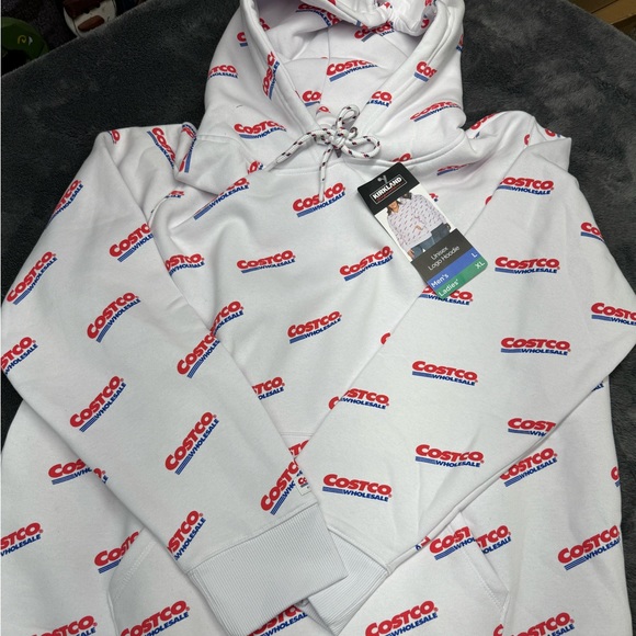 Kirkland Signature | Shirts | New Costco Unisex White Hoodies Brand New ...